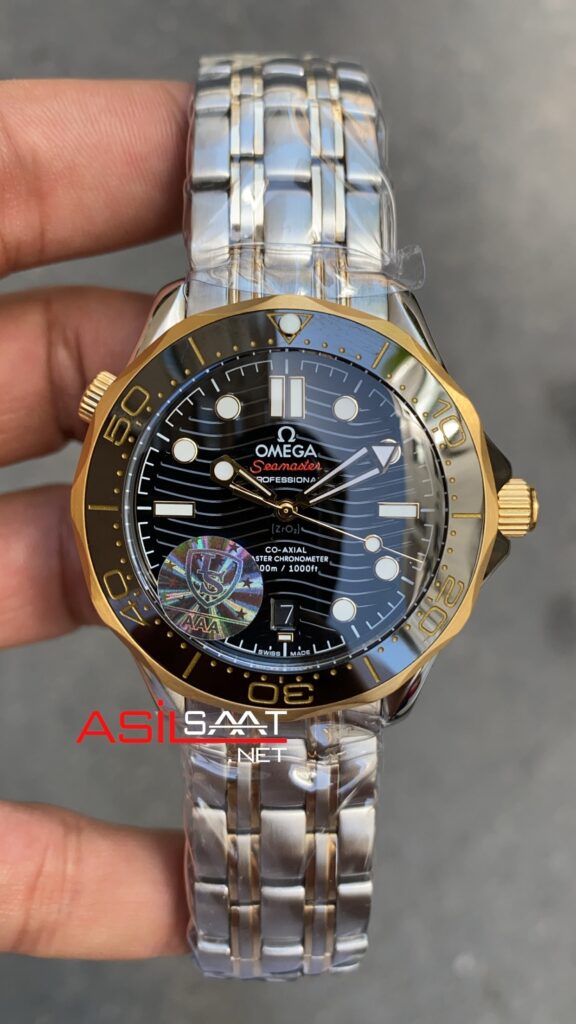 Omega Dilver 300 M Seamaster Two Tone Gold OSD004