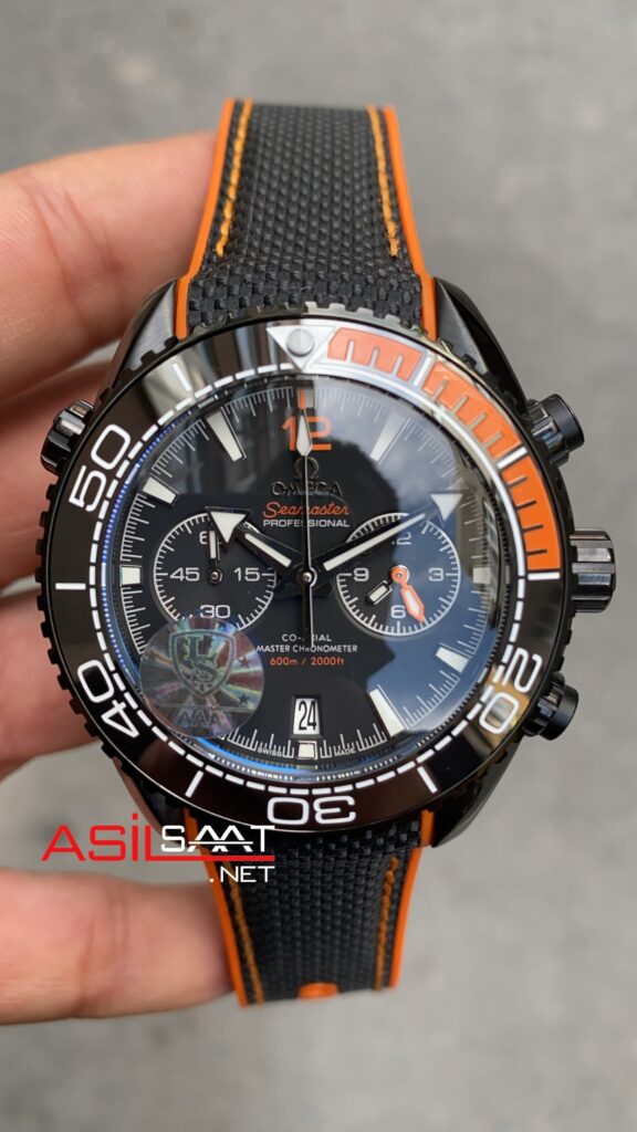 Omega Planet Ocean Seamaster PVD Black Co-Axial