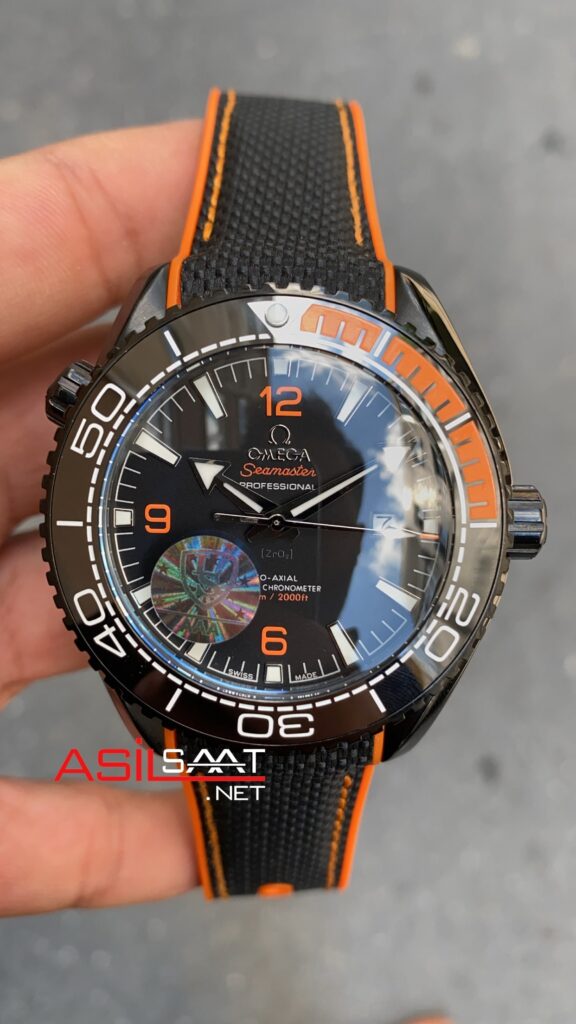 Omega Seamaster Planet Ocean PVD Siyah Kasa