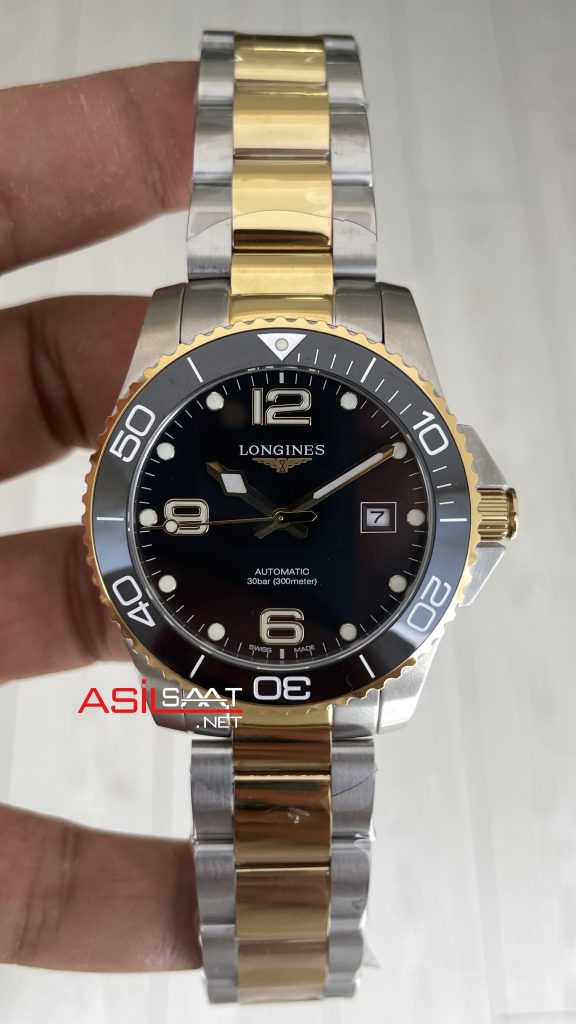 Longines Hydroconquest Siyah Two Tone