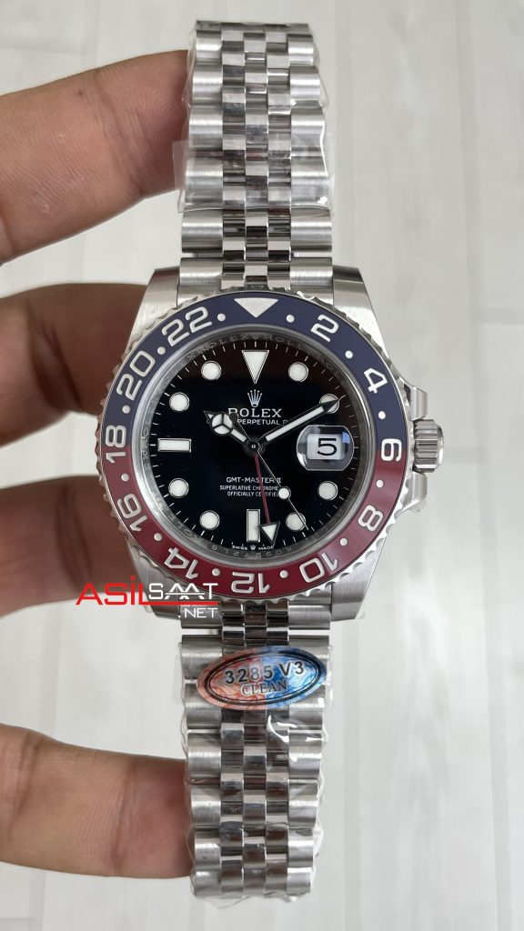 Rolex Pepsi Gmt Master II 126710BLRO Jubilee 40mm 3285 Clean Factory V3 ...
