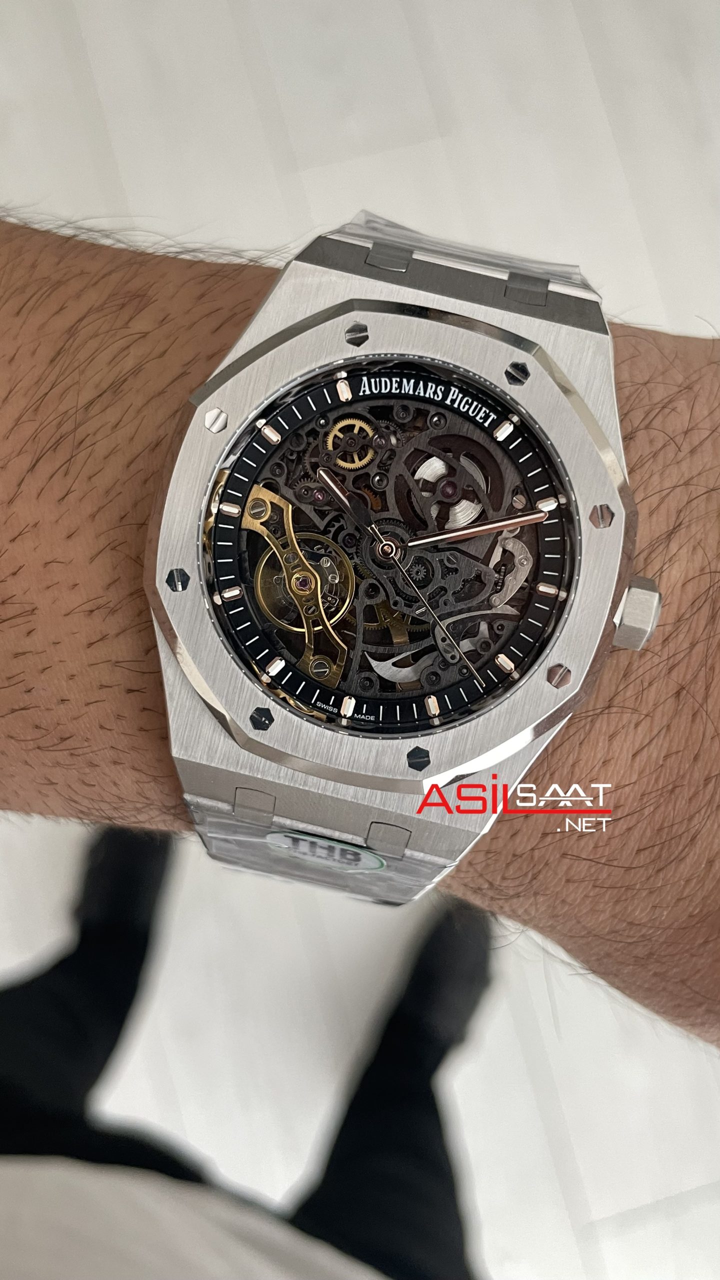 Audemars Piguet Royal Oak Double Balance Wheel Openwork 15407ST Silver ...